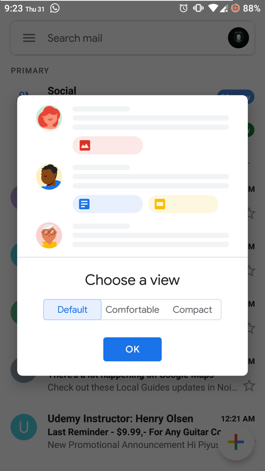 GMAIL APP WITH MATERIAL DESIGN UI RELEASED! - TechBurner